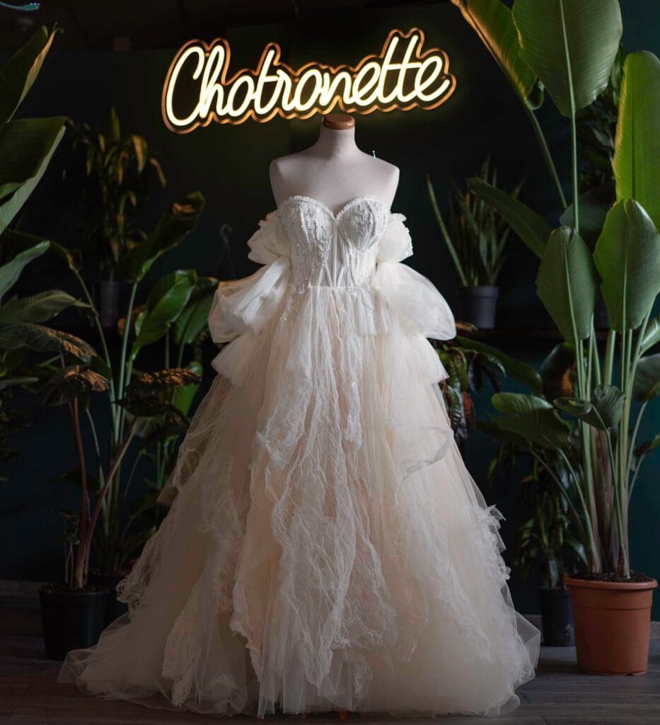 Sprinkled Sparks Dress by Chotronette - Made to Measure