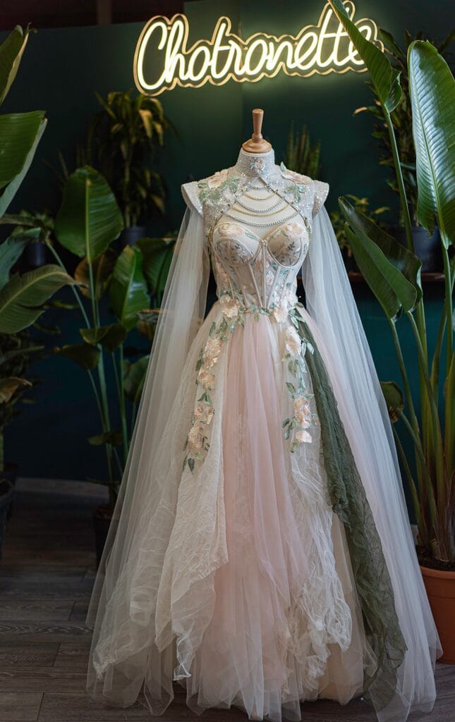 Rose Armour Dress by Chotronette - Made to Measure