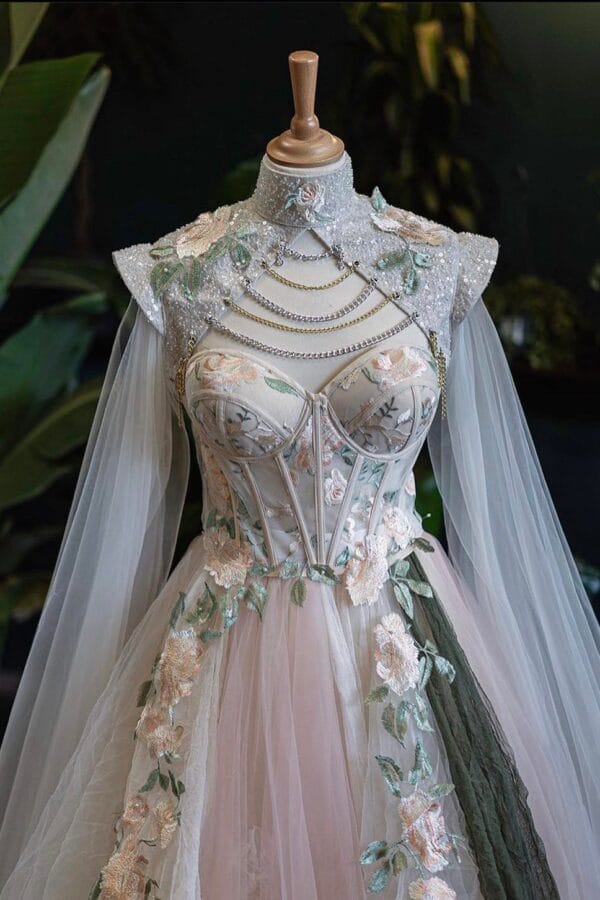 Rose Armour Dress by Chotronette - Made to Measure