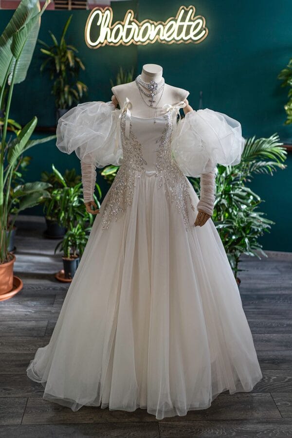 Icy Frosting Dress by Chotronette - Made to Measure