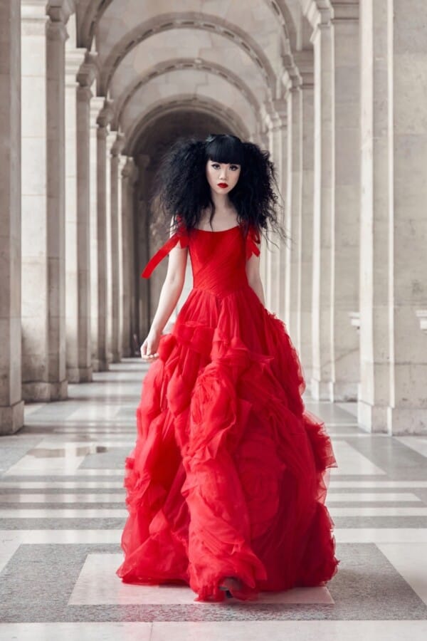 Raspberry Parfait Dress by Chotronette - Made to Measure