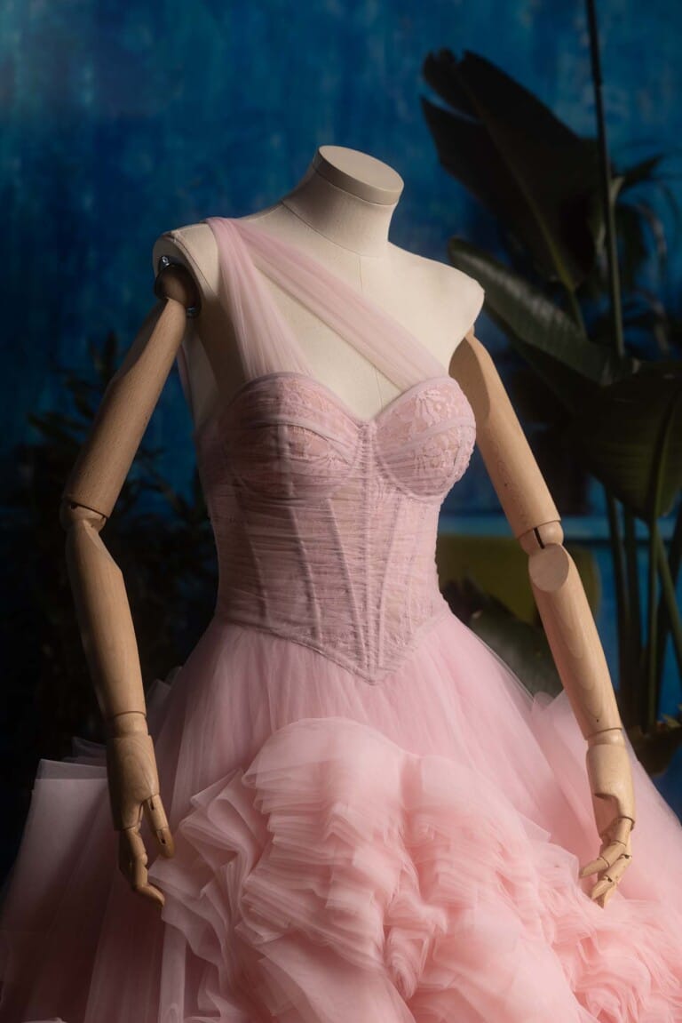 Raspberry Pie Dress by Chotronette - Made to Measure